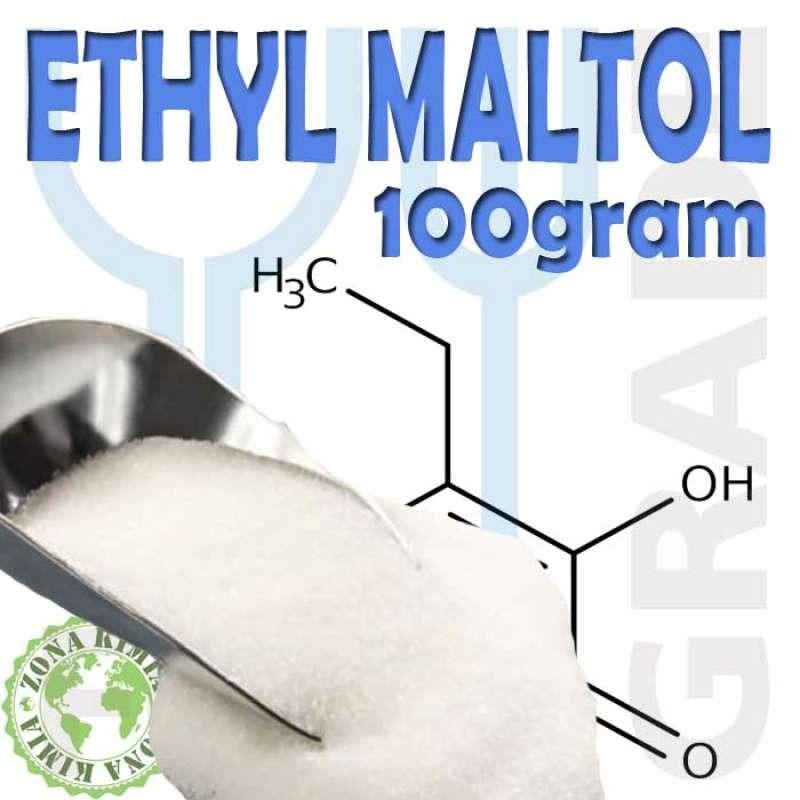 Jual ETYL MALTOL 100gram Premium Ethyl Maltol Pure Etil Maltol Cotton ...