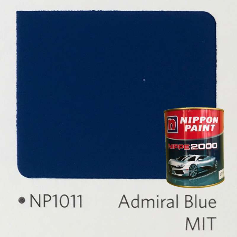 Promo Nippon Paint Nippe 2000 Cat Duco [1 Ltr] - Admiral Blue Diskon 10 ...