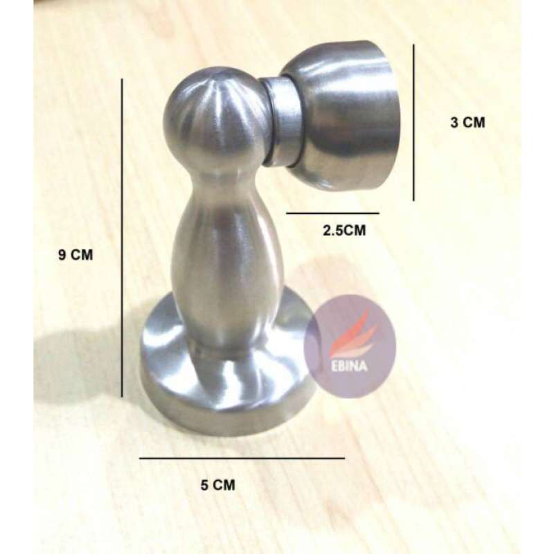 Jual New Penahan Pintu Magnet Stainless Besar Door Stop Magnet Limited ...