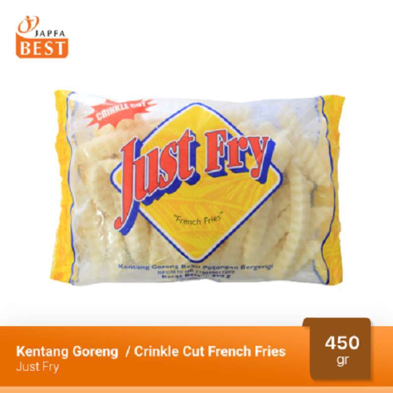 Jual Kentang Goreng - Crinkle Cut French Fries Just Fry 450 gr di Seller Japfa Best Bintaro ...