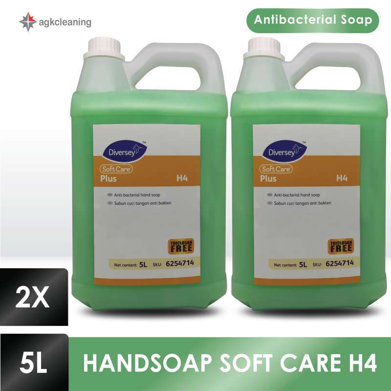 Promo Twinpack Soft Care Plus H4 - Sabun Cuci Tangan Diversey - Sabun ...