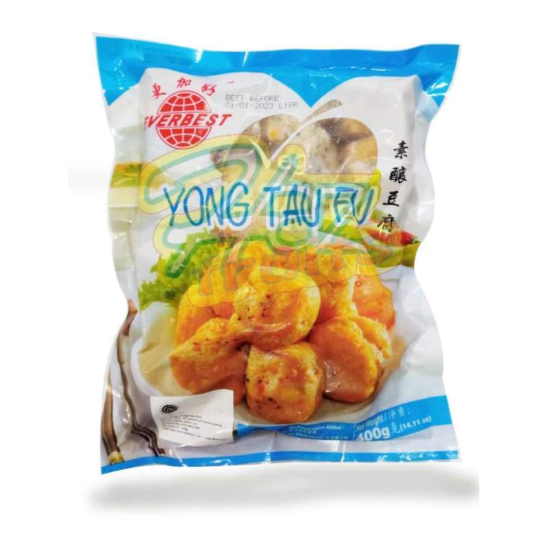 Jual Everbest Yong Tau Fu 400gr Liong Tofu Tahu Isi Dou Fu Vegetarian ...