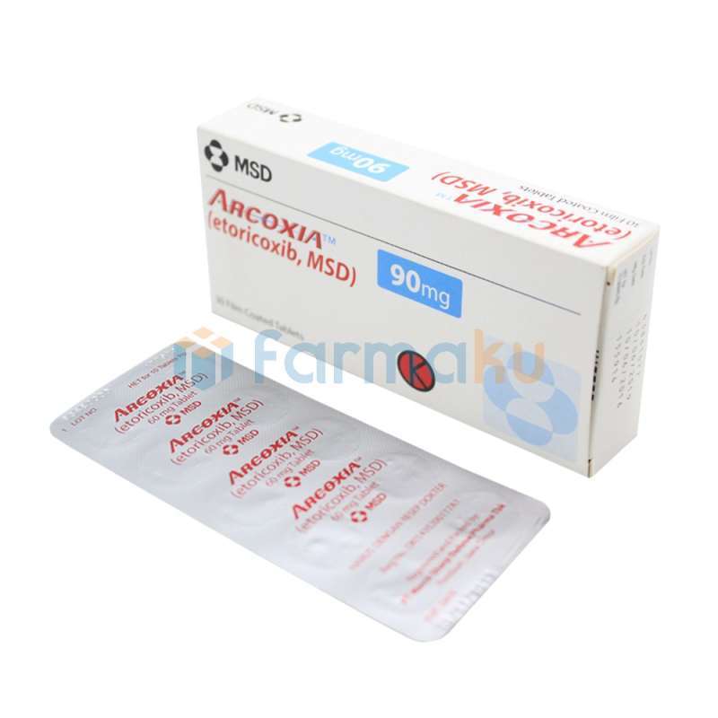 Jual Arcoxia 90 mg Tab 10 tablet di Seller Apotek Farmaku Tomang ...