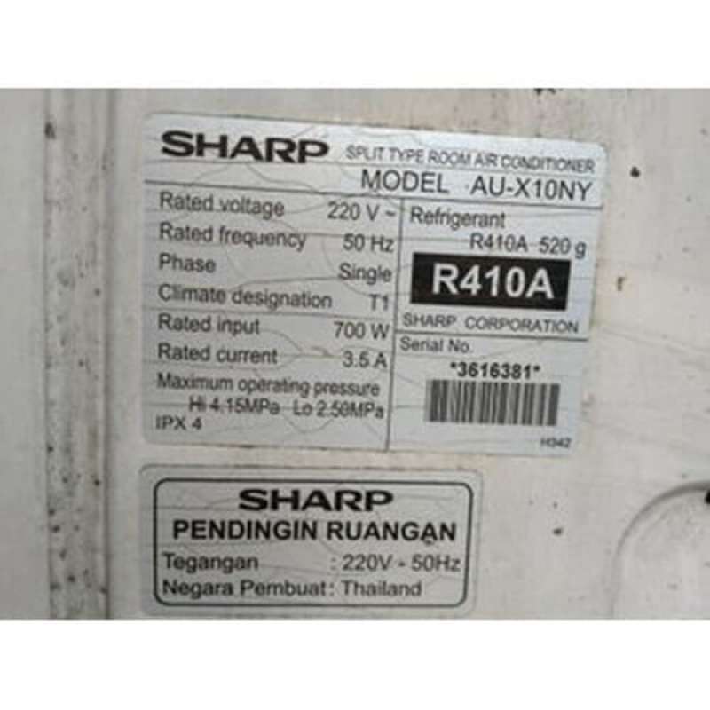 Jual Modul Pcb Ac Sharp Inverter Au-x10ny Outdoor R32 R410 Di Seller ...