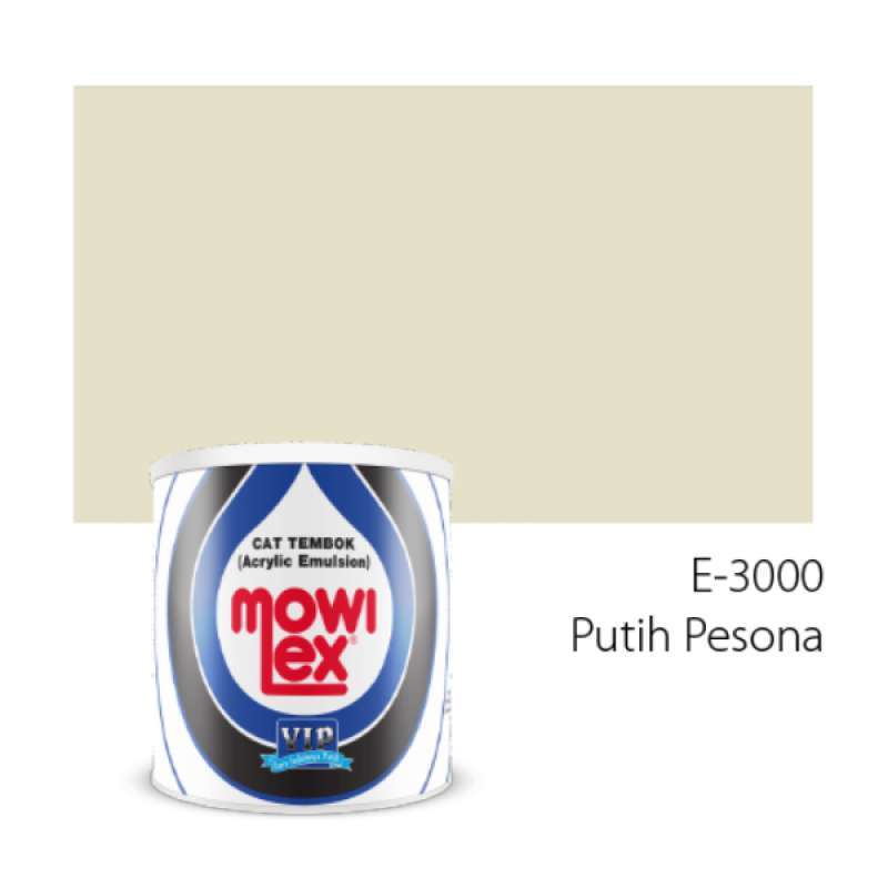 Promo Mowilex Emulsion VIP Cat Tembok [20 L] READY MIX - Putih Pesona ...