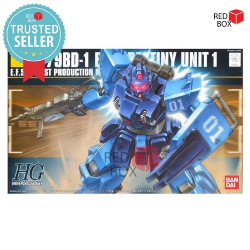 Jual HG Blue Destiny Unit 1 Bandai Original Gundam Gunpla HGUC 080 1: ...