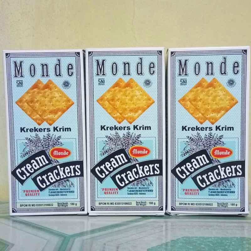 Jual Monde Cream Crackers 180g di Seller Toko Sejati888 - Kota Jakarta ...