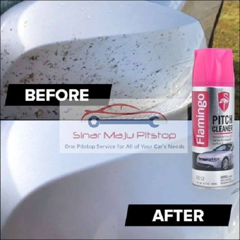 Promo FLAMINGO PITCH CLEANER BUG TAR REMOVER 450 ml Original - Cairan ...