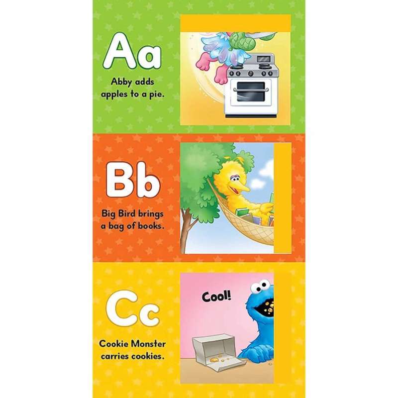 Jual Sesame Street Elmo's Lift And Slide Abc Board Book Di Seller ...
