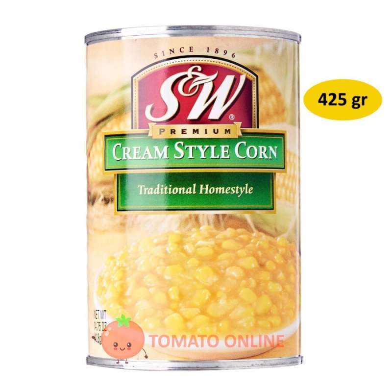 Jual SW Cream Style Corn Jagung Krim Manis Kaleng / 425gr / 425 gr di ...