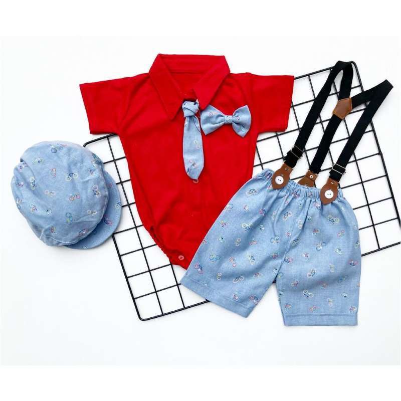 Jual James Bond Tuxedo Set - White 0-6 Bulan Di Seller Babyshop - Petir ...