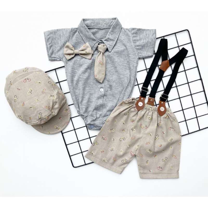 Jual James Bond Tuxedo Set - White 0-6 Bulan Di Seller Babyshop - Petir ...