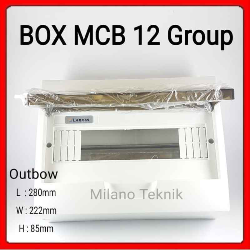 Jual MCB Box 12 Way Group Outbow Grup Kotak MCB larkin di Seller Milano ...