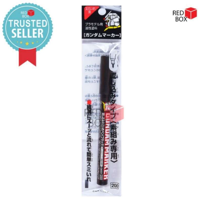 Jual Gundam Marker Extra Thin Type Black For Panel Lines Di Seller ...