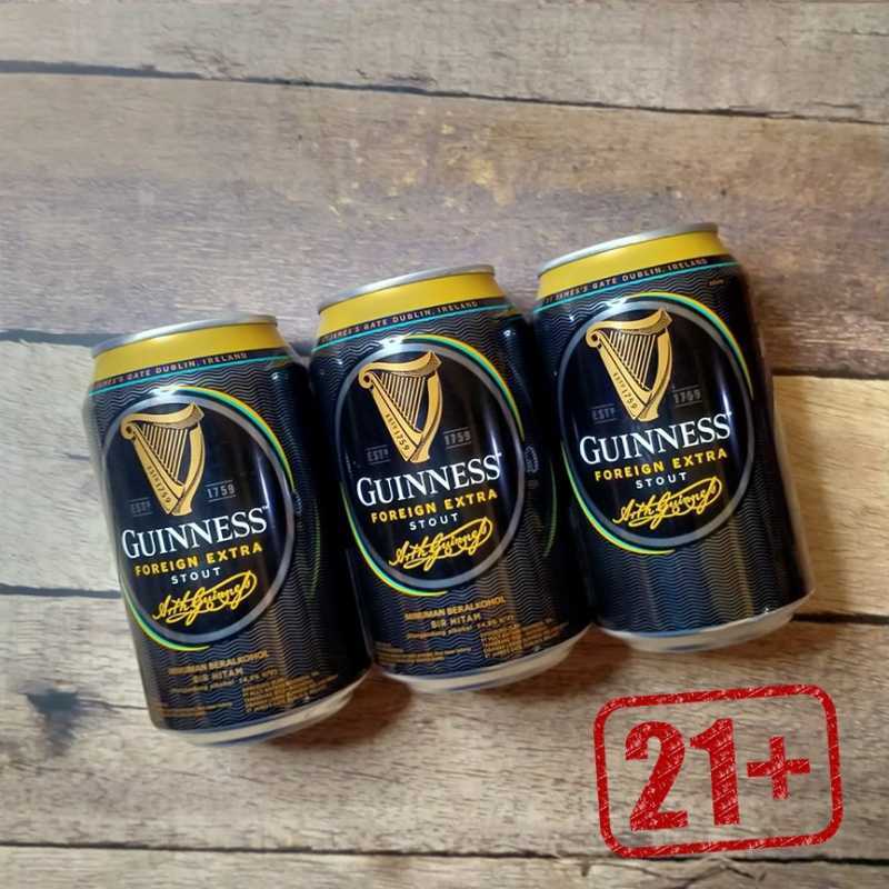 Promo Paket 6 Can Beer Guinness 320ml Diskon 13% di Seller JOJO STG ...