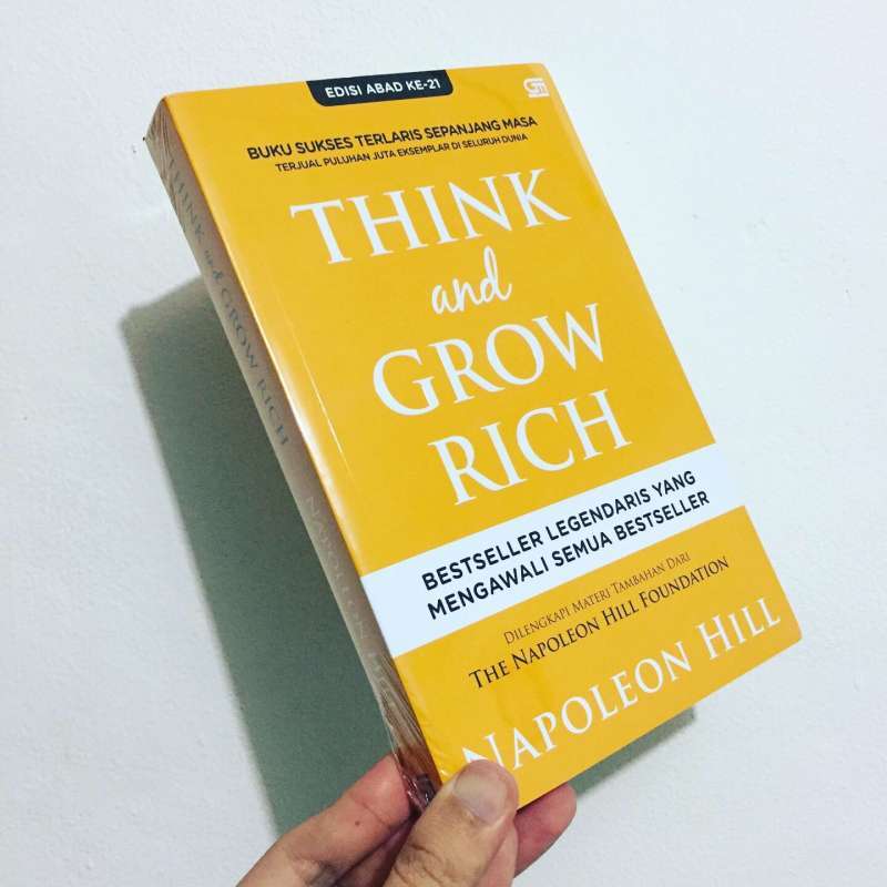 Promo Buku Think And Grow Rich By Napoleon Hill Diskon 15 Di Seller