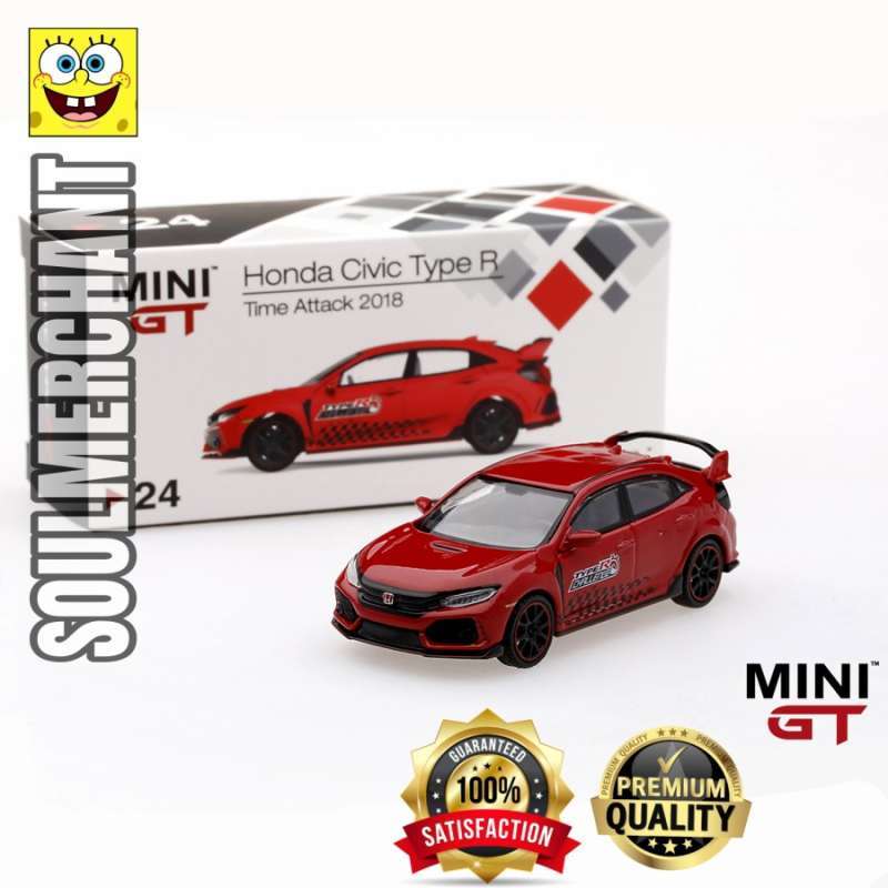 Jual MINI GT HONDA CIVIC Type R TIME ATTACK 2018 - MERAH MGT00024 di ...