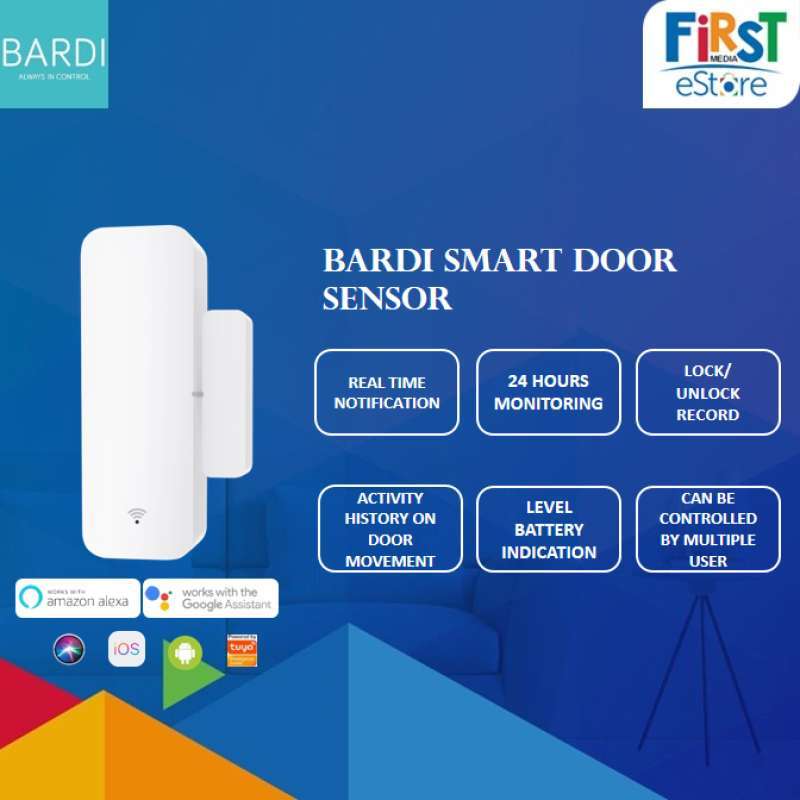 Jual Bardi Smart Door Sensor di Seller First Media Hardware Official ...
