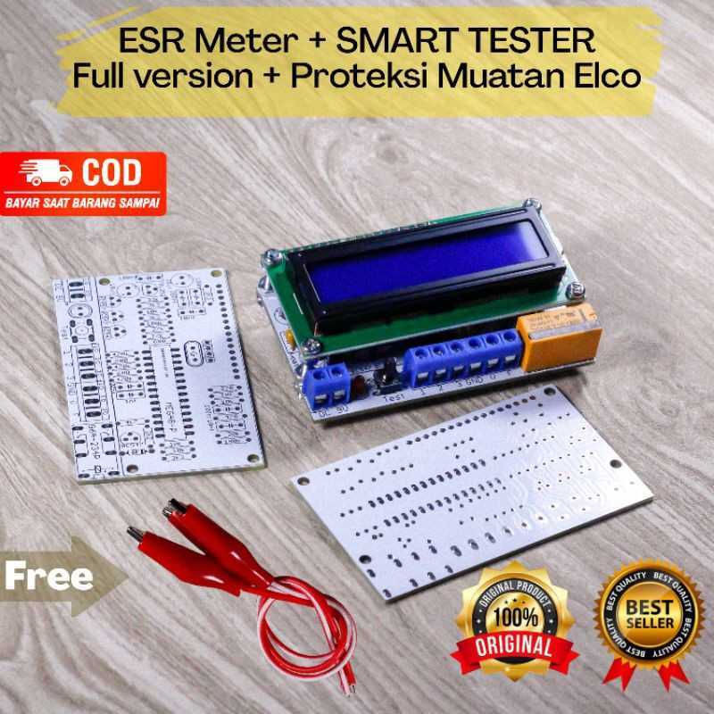 Jual ESR METER + SMART TESTER DIGITAL- DIGITAL ESR METER- esr meter ...