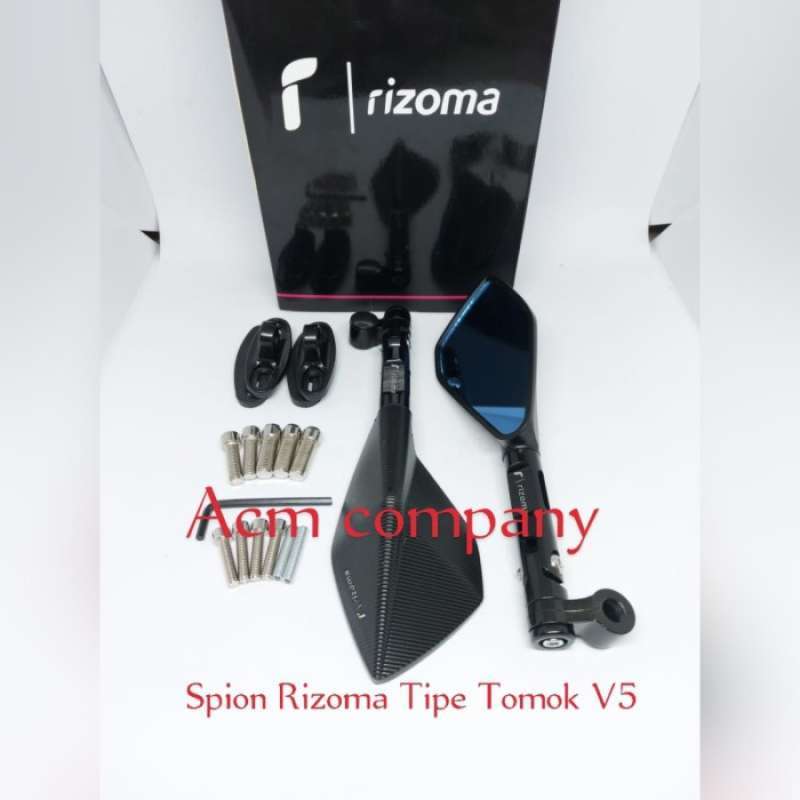 Jual Spion rizoma tipe tomok V5 Kaca besar Xmax Nmax Aerox Lexi Pcx Dll ...