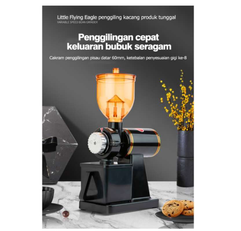 Jual Mesin Giling Biji Kopi Coffe Maker Grinder Listrik Electric Rumahan atau Coffee Grinder di ...