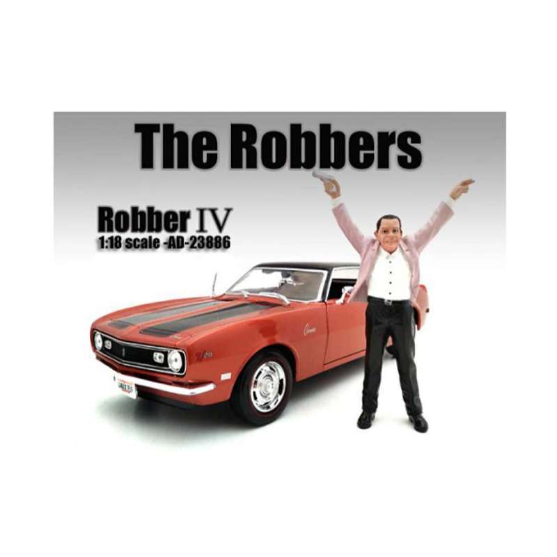 Jual \The Robbers\ Robber IV Figure For 1:18 Scale Models by American ...