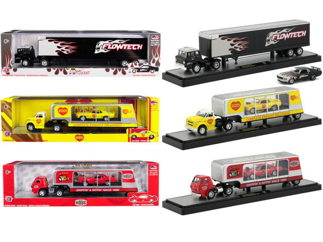 Jual Auto Haulers Release 35, Set of 3 Trucks 1-64 Diecast Models by M2 ...