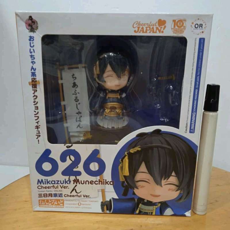 Jual Mainan Action Figure Nendo 626 Mikazuki Munechika Nendoroid No 626 ...