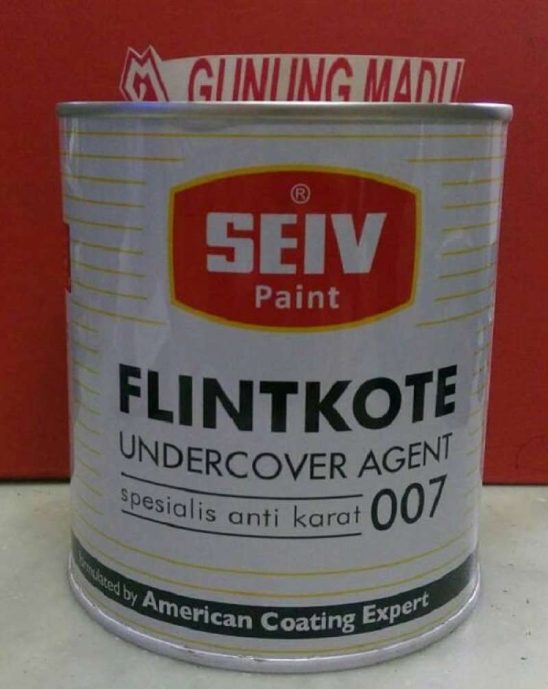 Jual FLINTKOTE SEIV CAT BESI ANTI KARAT MOBIL 1 KG PLINGKUT SENG MESIN ...