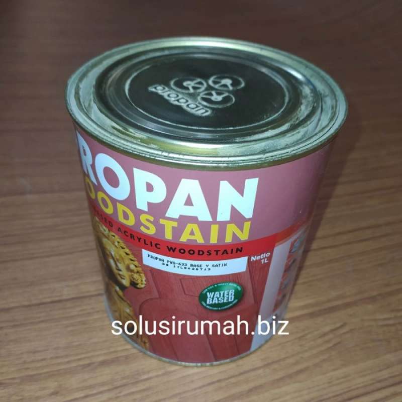 Jual PROPAN WOODSTAIN 1L Y SATIN YELLOW WATERBASE MOWILEX JENIS di ...