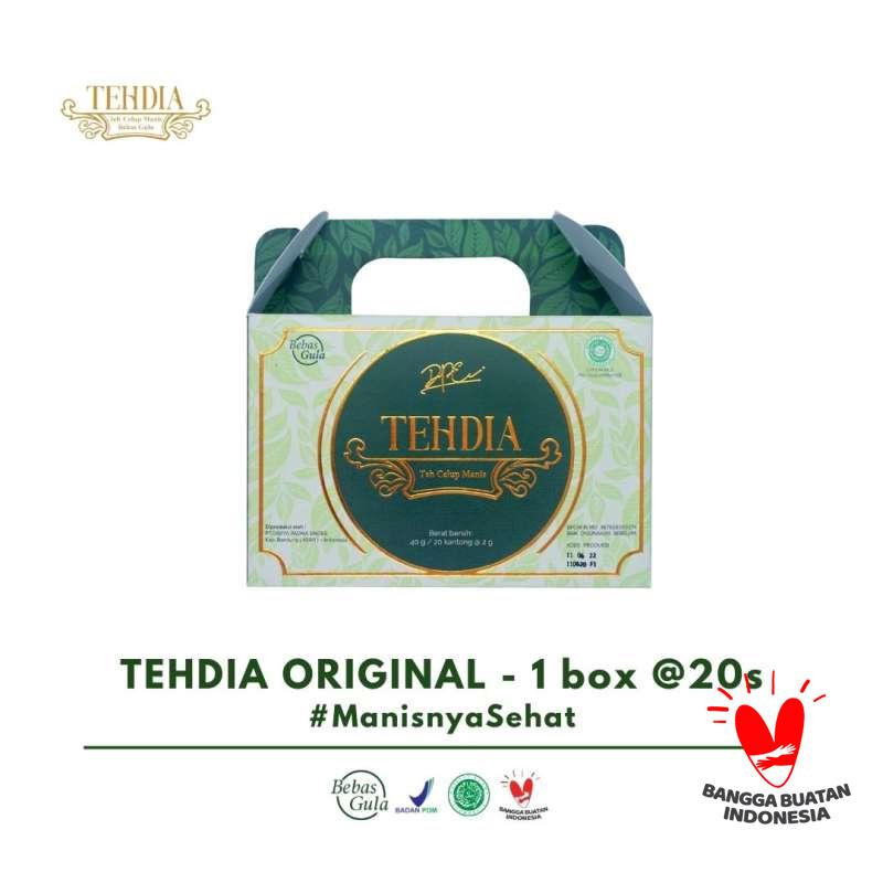 Jual Tehdia Teh Celup Manis Bebas Gula 20s X 3 Box Di Seller Tehdia ...