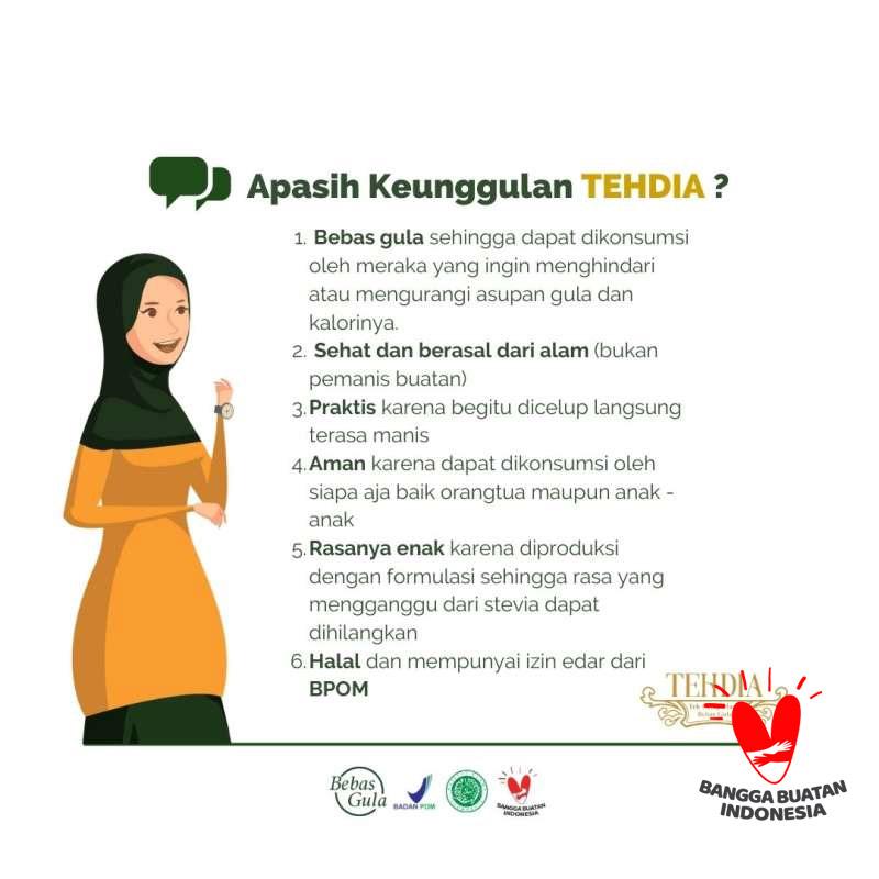 Jual Tehdia Teh Celup Manis Bebas Gula 20s X 3 Box Di Seller Tehdia ...