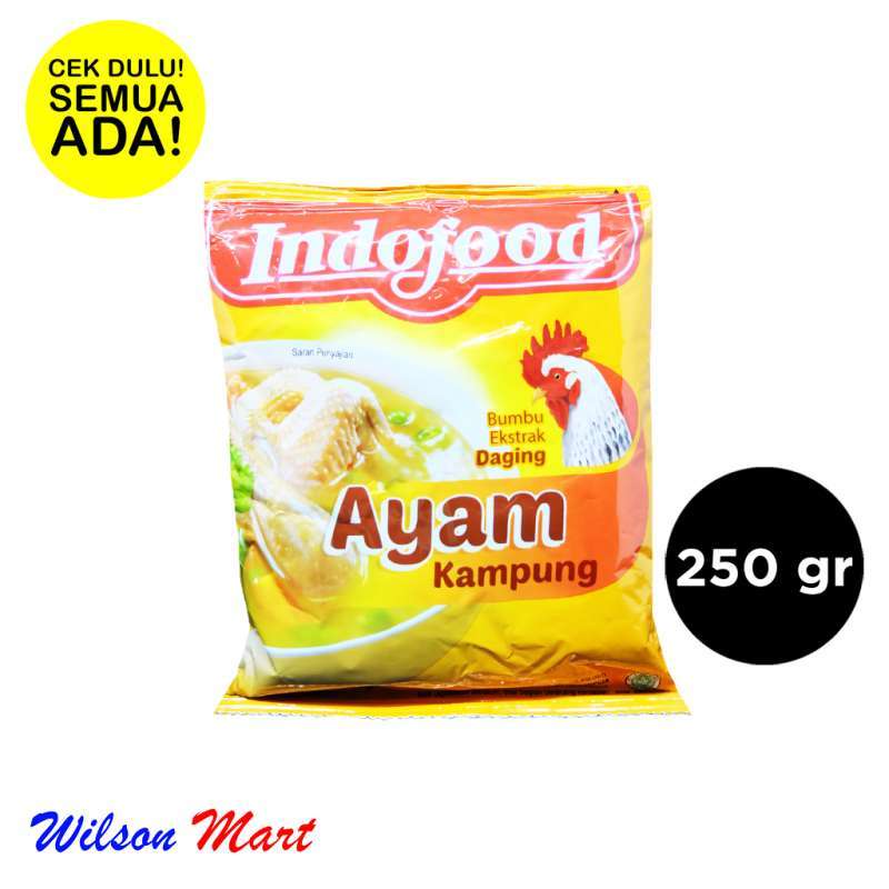Jual Indofood Bumbu Ekstrak Daging Ayam Kampung 250 Gram Kaldu Halal Di ...