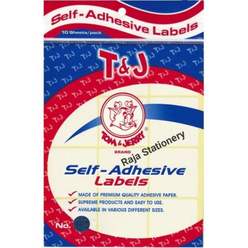 Jual Tom & Jerry Label No.102 / Sticker Tom And Jerry 102 Di Seller ...