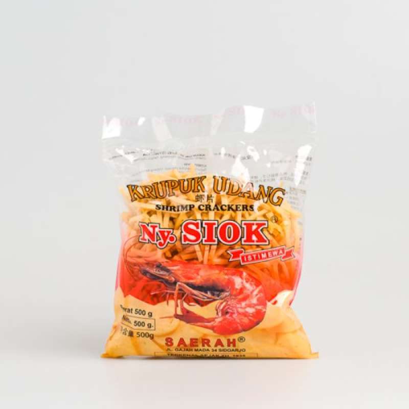 Jual Ny. siok kerupuk udang stick 500gr pak di Seller Ranch Market ...