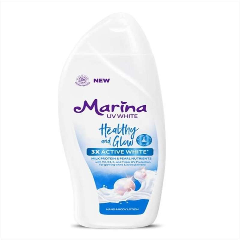 Jual Marina UV White Healthy & Glow Hand & Body Lotion 92 Ml di Seller ...