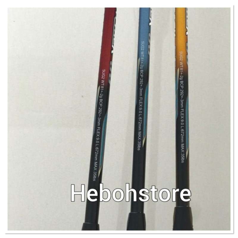 Jual Raket Badminton APACS ATTACK 66 Original bisa kuat 35 LBS di ...