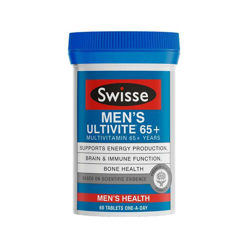 Jual Swisse Men's Ultivite 65+ Multivitamin 60 Tablets di Seller ...