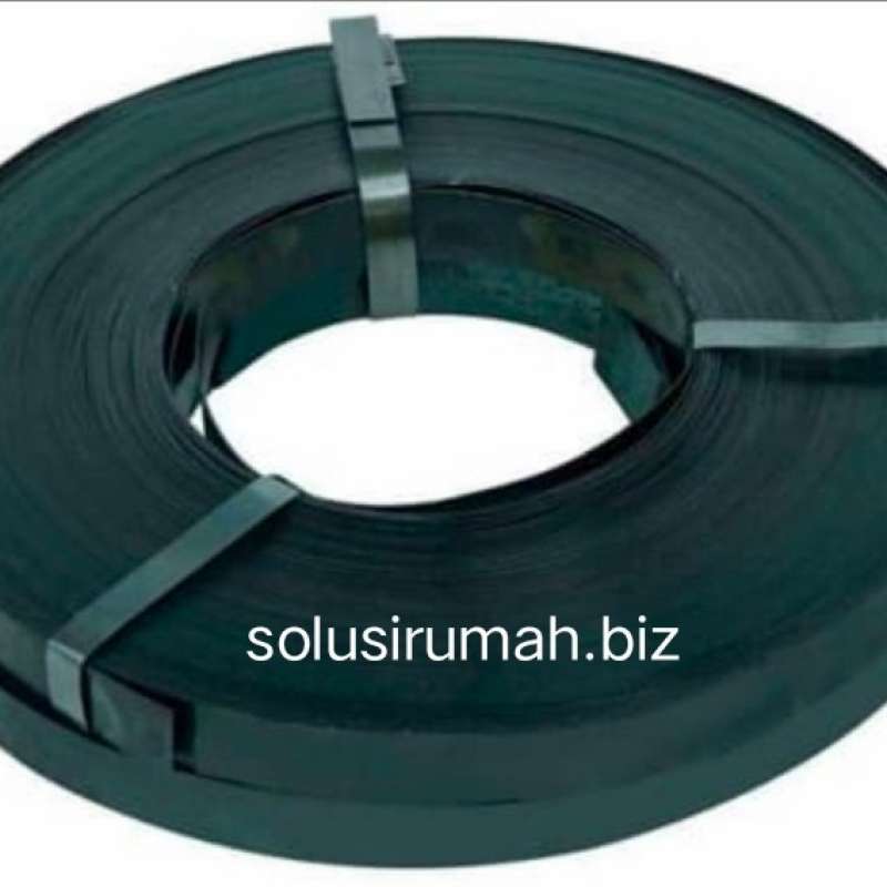 Jual TALI PETI BESI PLAT 15MM 1rol 1 rol strapping band strip 15 ...