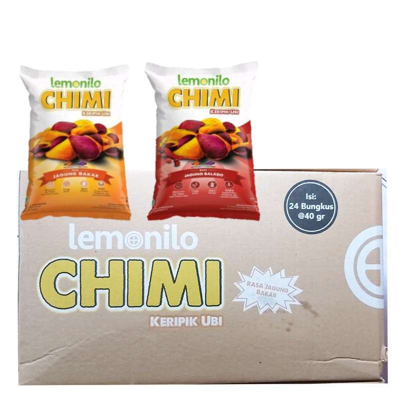 Jual Chimi Ciki Lemonilo 24 Pouch Sekarton Ubi Madu Snack di Seller Al ...