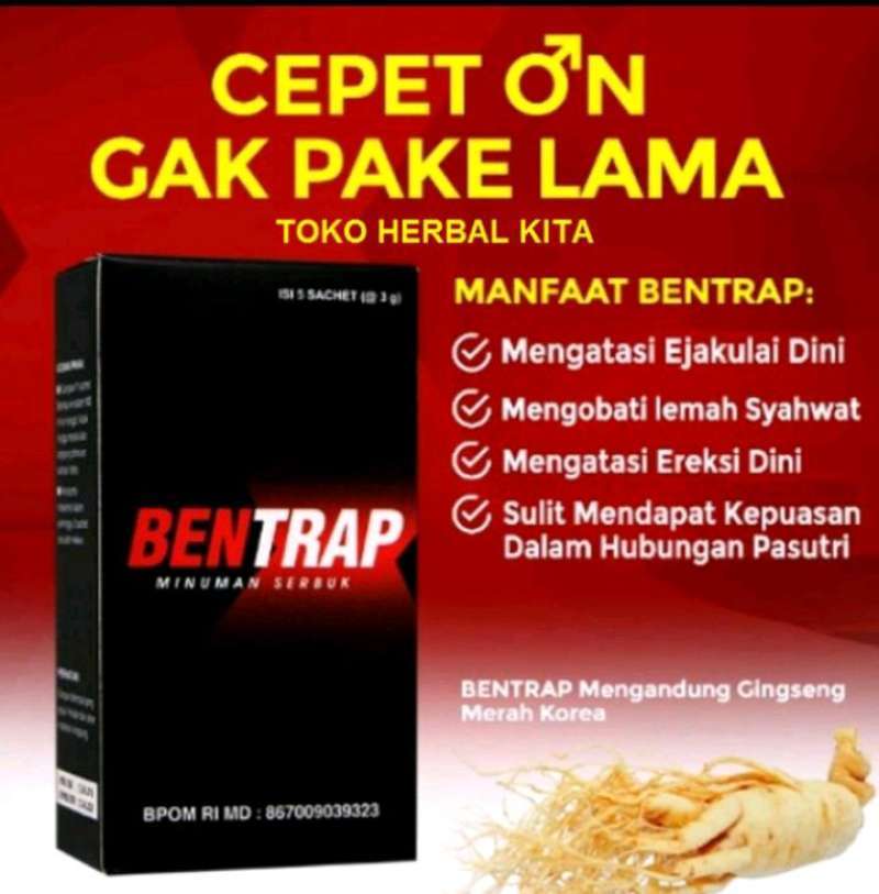 Jual Bentrap Asli Obat Kuat Minuman Serbuk Penambah Vitalitas Pria ...