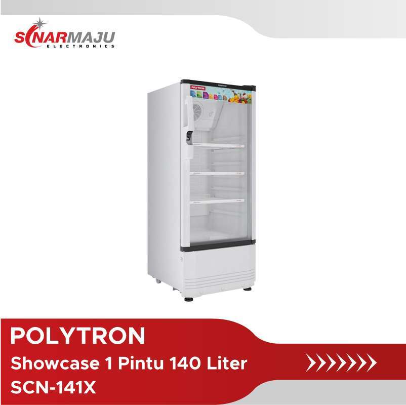 Jual Showcase 1 Pintu Polytron 140 Liter Rust Free SCN-141X di Seller ...
