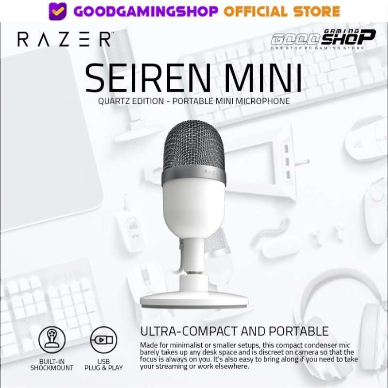 Jual Razer Seiren Mini - Gaming Microphone - Putih di Seller GOOD ...