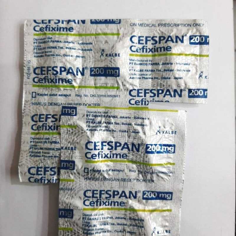 Jual Original cefspan 200mg per tablet di Seller Zona Sehatku - Rawa ...