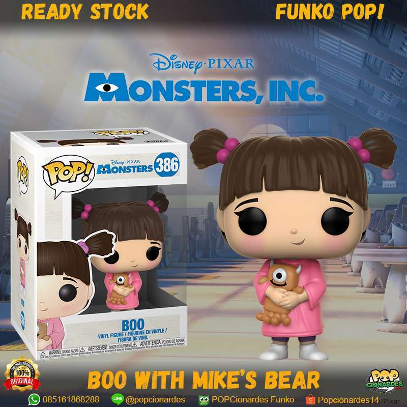 Jual Funko POP! Disney - Monsters Inc - Boo with Mike Bear #386 di ...