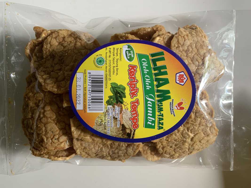 Jual Keripik tempe bulat di Seller ILHAM SNACK - Payo Lebar, Kota Jambi ...