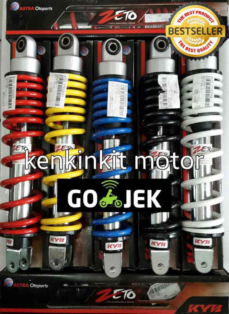 Jual Shockbreaker vario 125-beat f1-vario 150- Kayaba Zeto-empuk - Putih di Seller INDAH ...