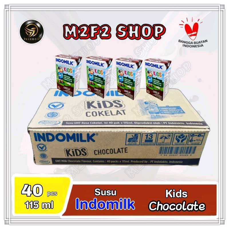 Promo Susu Indomilk Kids Kotak UHT Cokelat - 115 ml (Kemasan Karton) Diskon 10% di Seller M2F2 ...