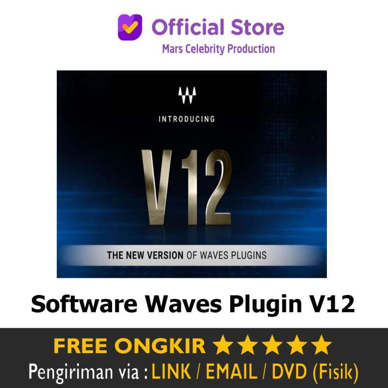 Promo Software Waves Plugin V12 Bass AMP PRO Full Version Lifetime Premium Aplikasi Program ...
