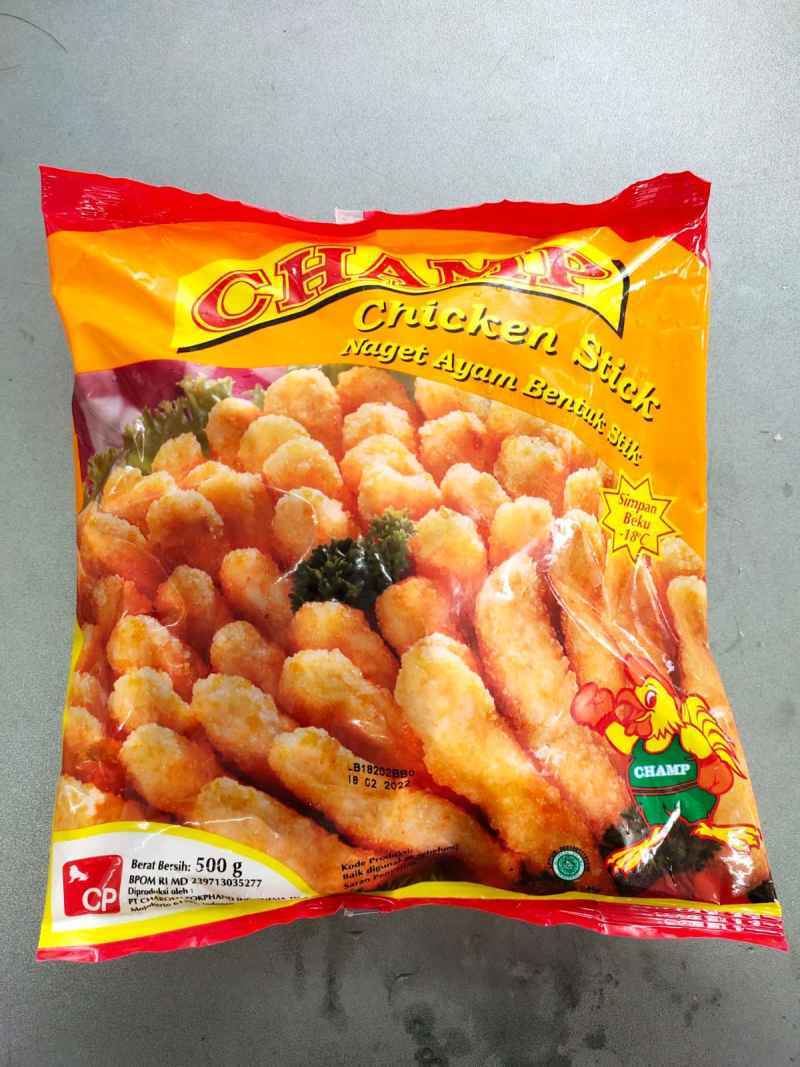 Jual Champ Chicken Stick 500gr Halal di Seller FrozchickShop - Sarua ...
